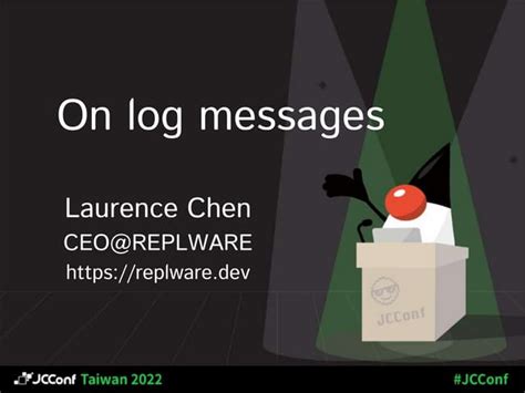 on log messages ppt