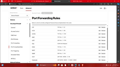 Port Forwarding Rules Networking Spiceworks Community