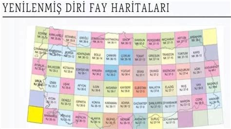 TÜRKİYE DEPREM RİSK HARİTASI e Devlet FAY HATTI SORGULAMA EKRANI DİRİ FAY HATTI HARİTASI