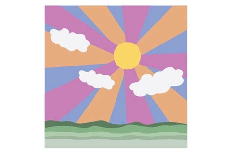 Spring Sunset Background Svg Cut File By Creative Fabrica Crafts