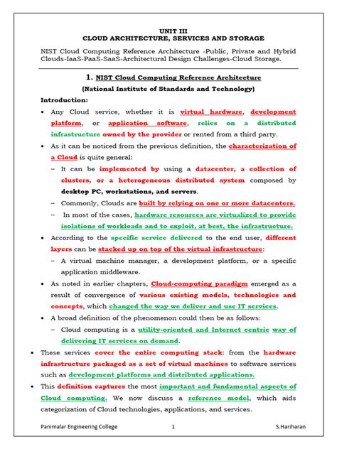 Unit 3 2 Pdf Cloud Computing Software As A Service