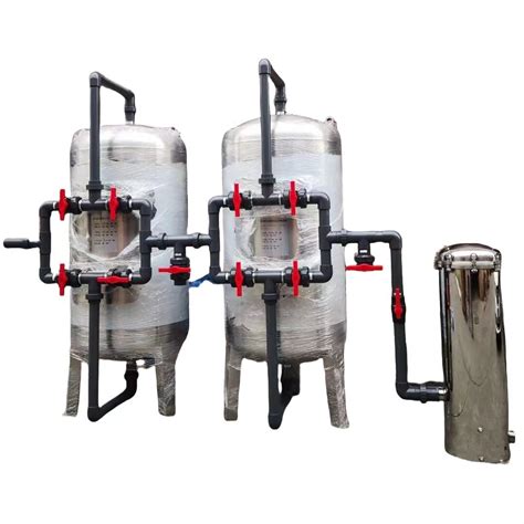 River Sediment Filtration System With Water Productivity 20 Tons Hour