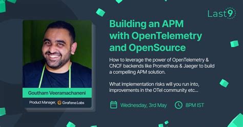 Prathamesh Sonpatki On Linkedin Event Report Building An Apm With
