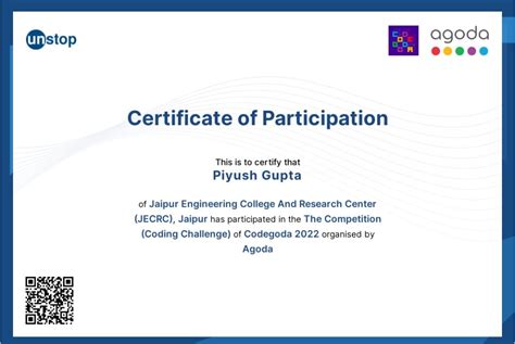 Piyush Gupta On Linkedin Helloconnections Codegoda Agoda Unstop Unstop Coding Share