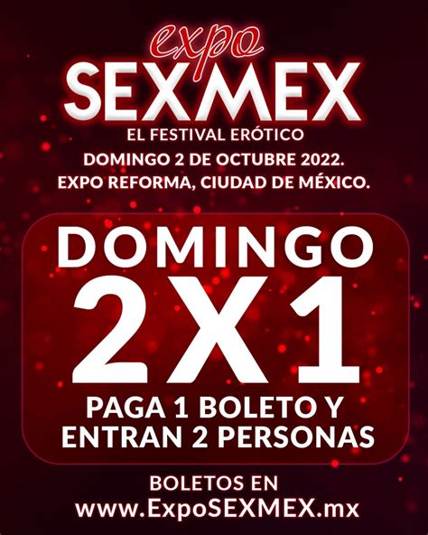 Sexmex On Twitter 📢 Atención Amigos Porque En Expo Sexmex Somos A