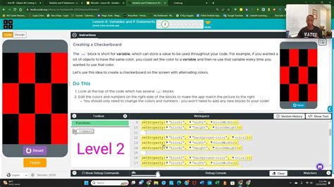 Microbit Lesson 06 Variables And If Statements Youtube