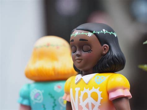 The Twins Sofubi Custom Show No War Girls One Off Toy Underground Store