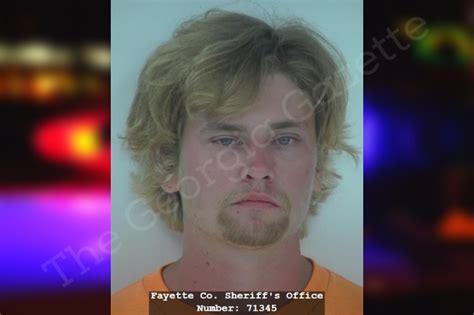 Tyler Patrick — Fayette County Jail Bookings