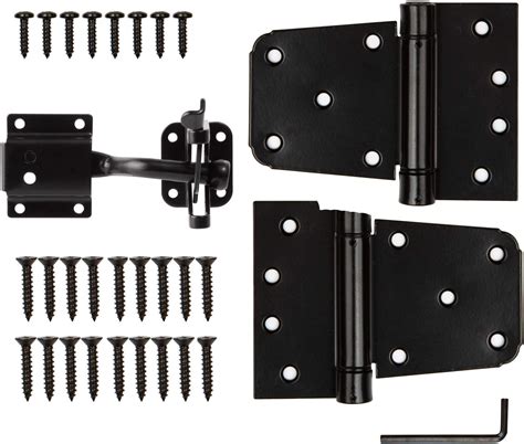 Amazon Wood Fence Hardware Double Gate Kit Wood Gate Hinges