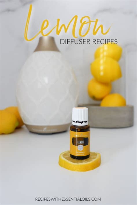 Lemon Diffuser Recipes Recipes With Essential Oils