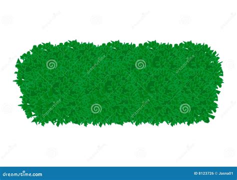 Green Bush Stock Illustration Illustration Of People 8123726