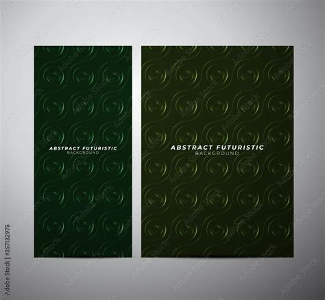 Abstract Glowing Circle Lines Banner Background Abstract Futuristic