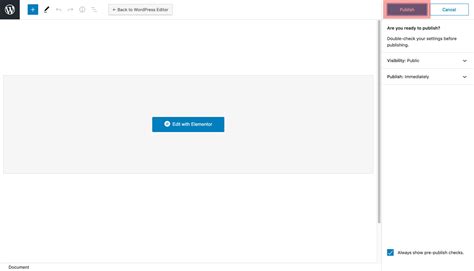 how to fix the error when edit with elementor is not loading in
