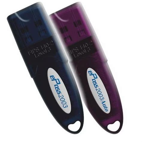 Plastic B2b Epass 2003 Auto Pki Digital Signature Token For Officecollege At ₹ 155piece In New