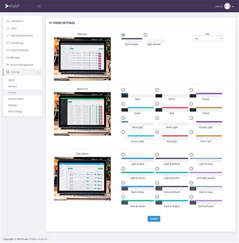 Knap User Management PHP Script InkThemes