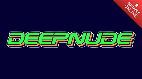 Deepnude Turtle Text Effect Generator