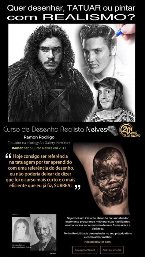 Curso De Desenho Realista Nelves