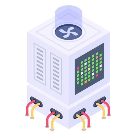 Data Center Generic Isometric Icon
