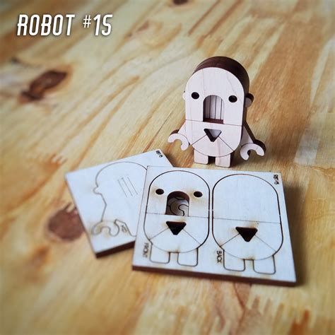 Tiny Wooden Robot Kit — Robomustache