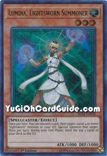 Yu Gi Oh Lumina Lightsworn Summoner