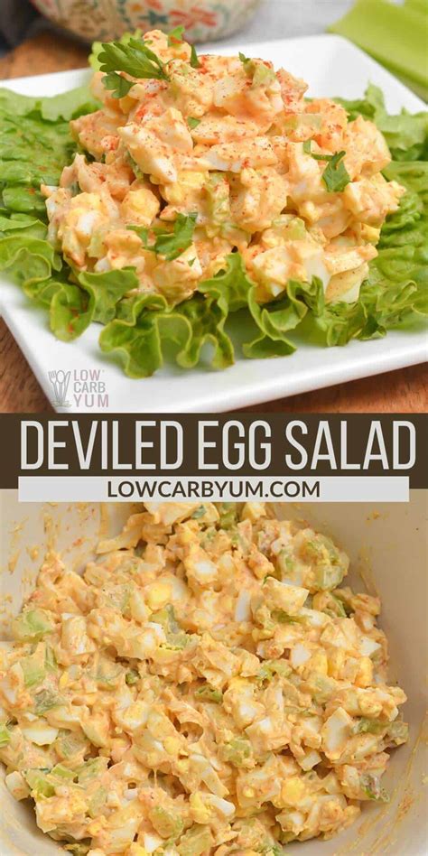 Deviled Egg Salad Low Carb Yum