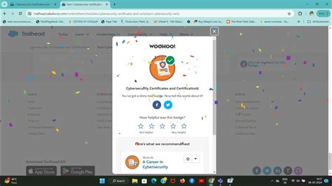 Cybersecurity Certificates And Certifications Salesforce Trailhead Youtube