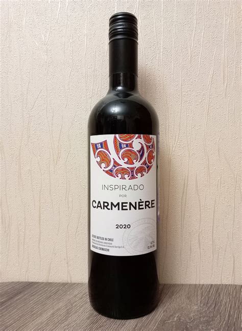 Вино красное сухое Inspirado Carmenere | отзывы