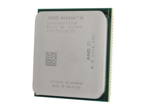 AMD Athlon II X Athlon II X Propus Quad Core GHz Socket AM W Desktop Processor