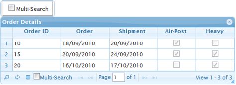 JQGrid How Can I Create Check Box In Navigation To Trigger Multiselect Or SingleSelect Stack