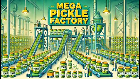 Mega Pickle Factory Processing Millions Of Cucumbers Into Pickles