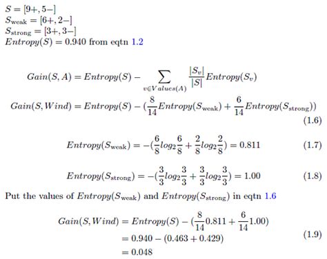 Entropy Calculation Information Gain And Decision Tree Learning By