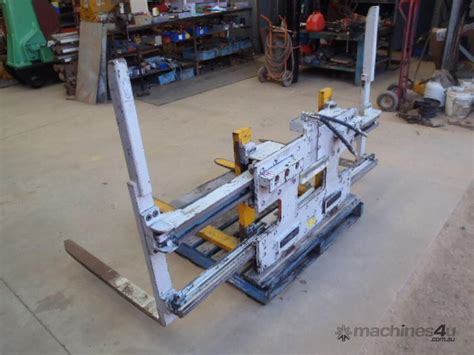 Used Cascade Forklift Twin Pallet Handler Forklift Clamps And Grabs 736542