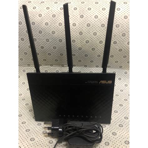 Asus Rt Ac68u Wireless Ac1900 Dual Band Gigabit Router Used Shopee Malaysia