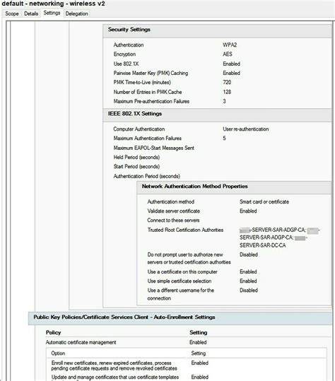 Attempting To Configure Eap Tls Authentication Autoconfig Error