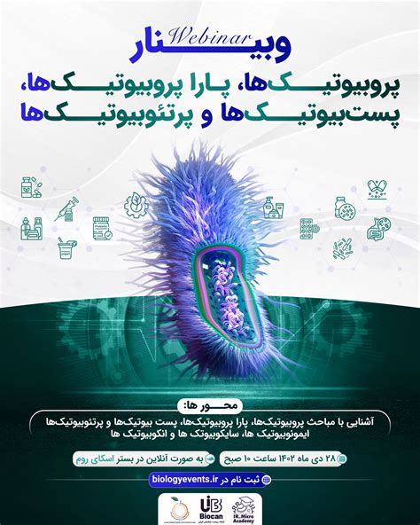 سامانه آموزشی اتحاد زیست شناسان ایران پروبیوتیک‌ها‌، پاراپروبیوتیک‌ها، پست‌بیوتیک‌ها و