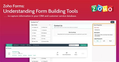 Zoho Forms Understanding Form Building Tools Get A Better Crm