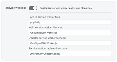 onesignal service worker