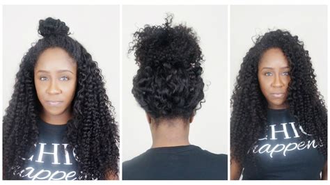 How To Make A Versatile Sew In Wig You Can Put In Ponytail Youtube