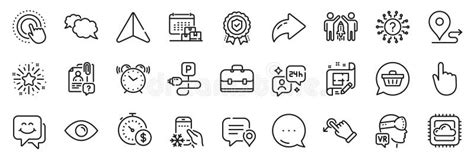 Cloud Computing Chat Bubble And Last Minute Line Icons Pack For Web App App Line Icons