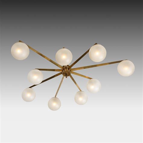 Angelo Lelli Lelii Stella A 7 Ceiling Light By Angelo Lelii