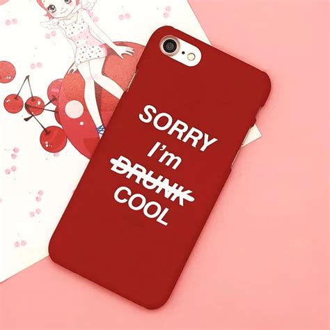 Ekoneda Funny Words Case For Iphone 7 Plus X Case Positive Letters