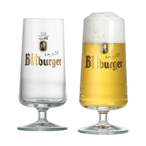 Ba Bitburger Beer Glass On Foot 25 Cl Buy Now At Cookinglife