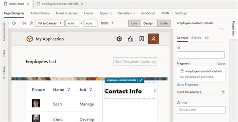 Enable Fragment Variables As Input Parameters