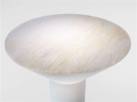 White Glass Table Lamp Era Arturo Alvarez Luminaire Design Fabriqué