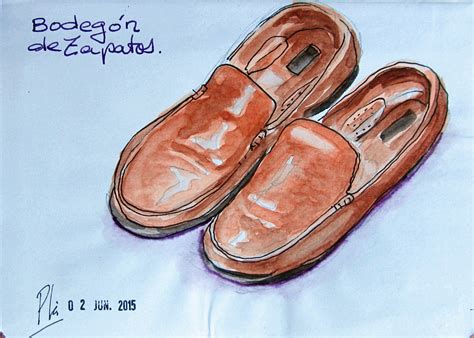 Zapatos Penultimo Dibujo Del Cuaderno Ya Solo Queda Una P Flickr