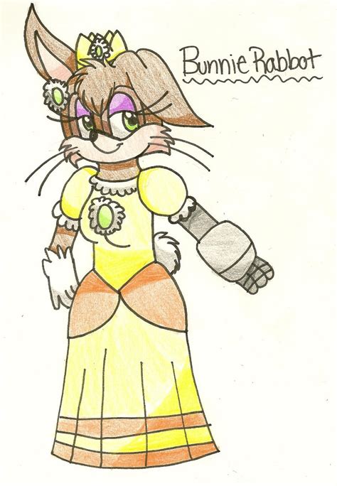 Pc Bunnie As Princess Daisy By Hexagonal Skeleton On Deviantart