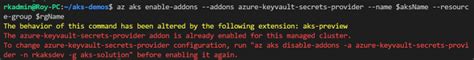 How To Mount Azure Key Vault Secret To Pods In Azure Kubernetes Service
