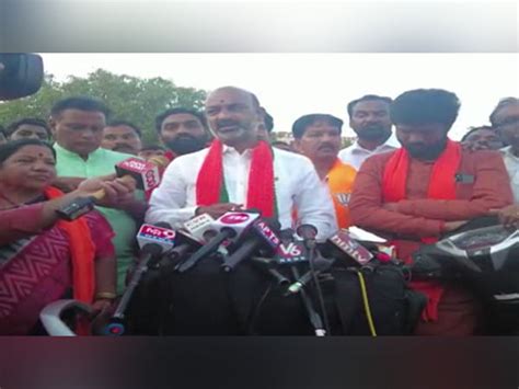 If There Is Love For Dalits Then A Dalit Should Be Cm Bjp Telangana