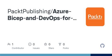 Github Packtpublishingazure Bicep And Devops For Infrastructure As