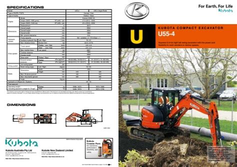 Kubota U55 4